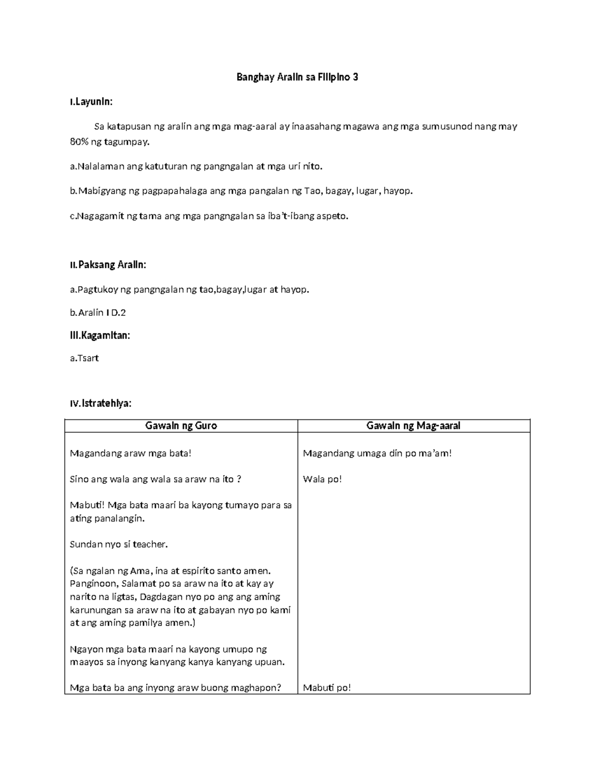 Banghay-aralin-sa-filipino-3 compress - Banghay Aralin sa Filipino 3 I ...