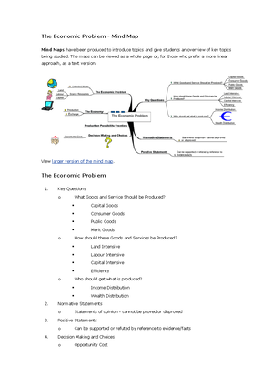 Market Structure mind map - Market Structure - Mind Map Mind Maps have been produced to ...