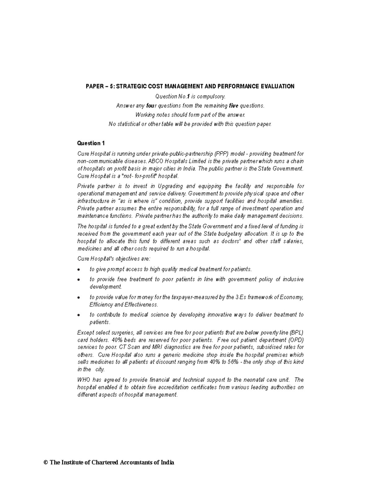 Nov 19 - CA final question paper and suggested answers of nov 2019 ...