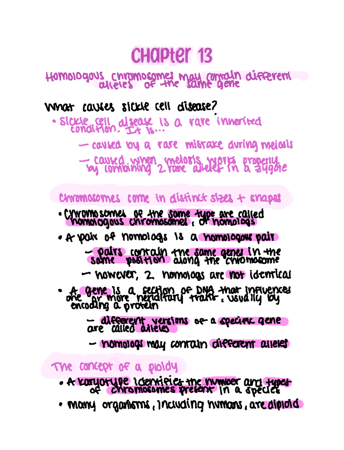 Chapter 13 biology - BIO 1330 - Chapter - Studocu