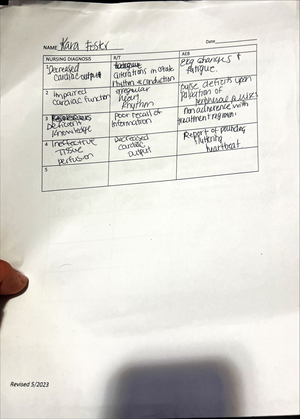 EKG Nclex Rhythms - Dysrhythmias, Blood flow - Basic EKG Review Packet ...