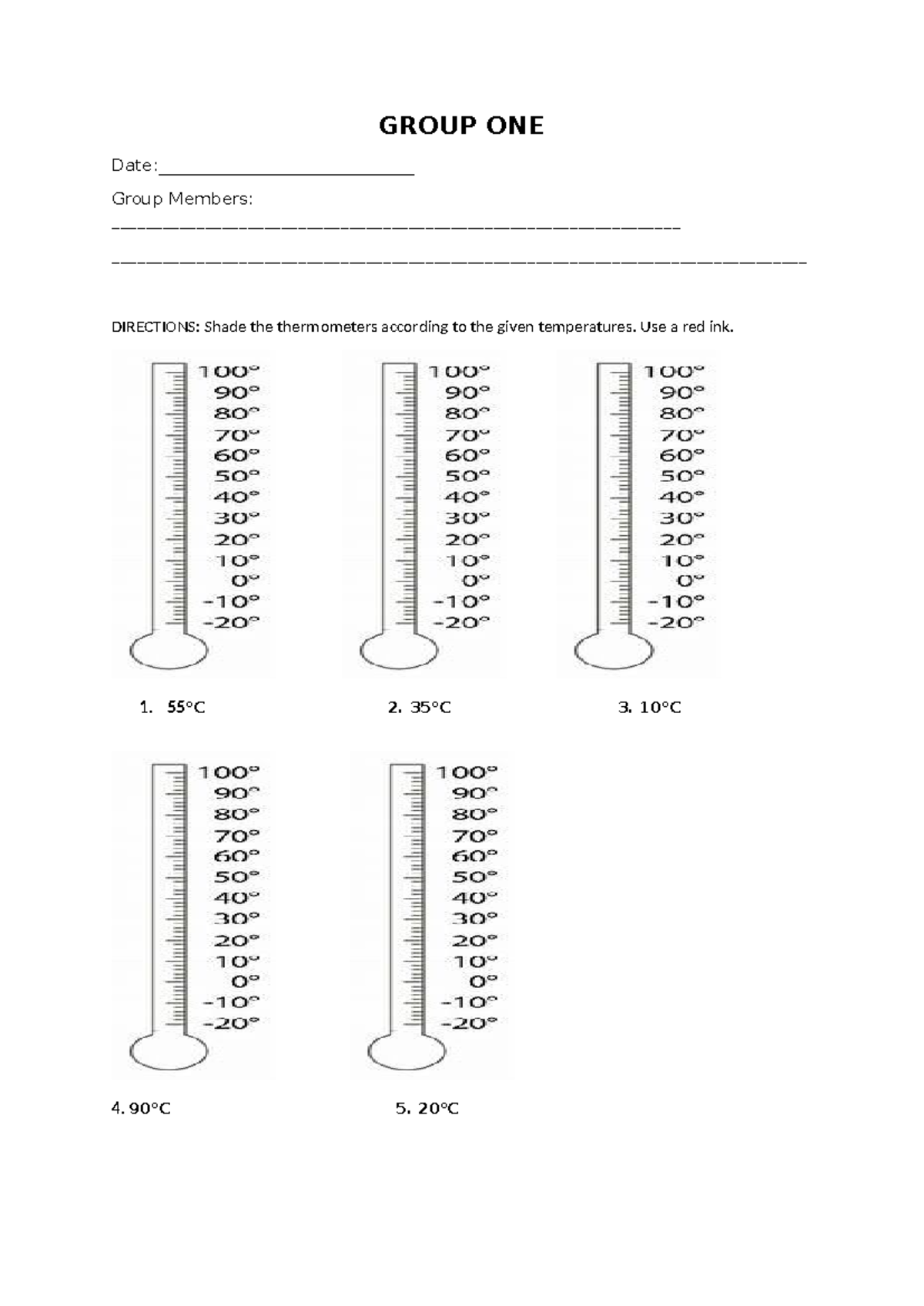 Group Activity 2024 - Lesson Plan - GROUP ONE Date ...
