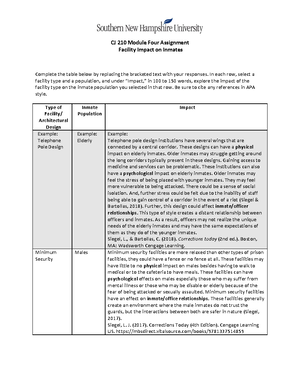 CJ 210 Module 3 - Journal - The Intake Process - 3-1 Journal: The ...