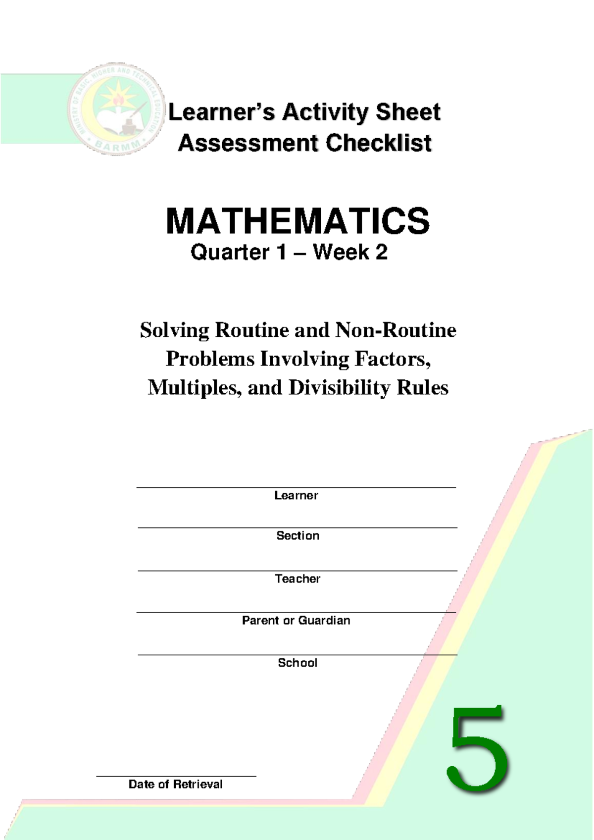 G5 MATH Q1 W2 - Businesses Mathematics - Learner’s Activity Sheet ...