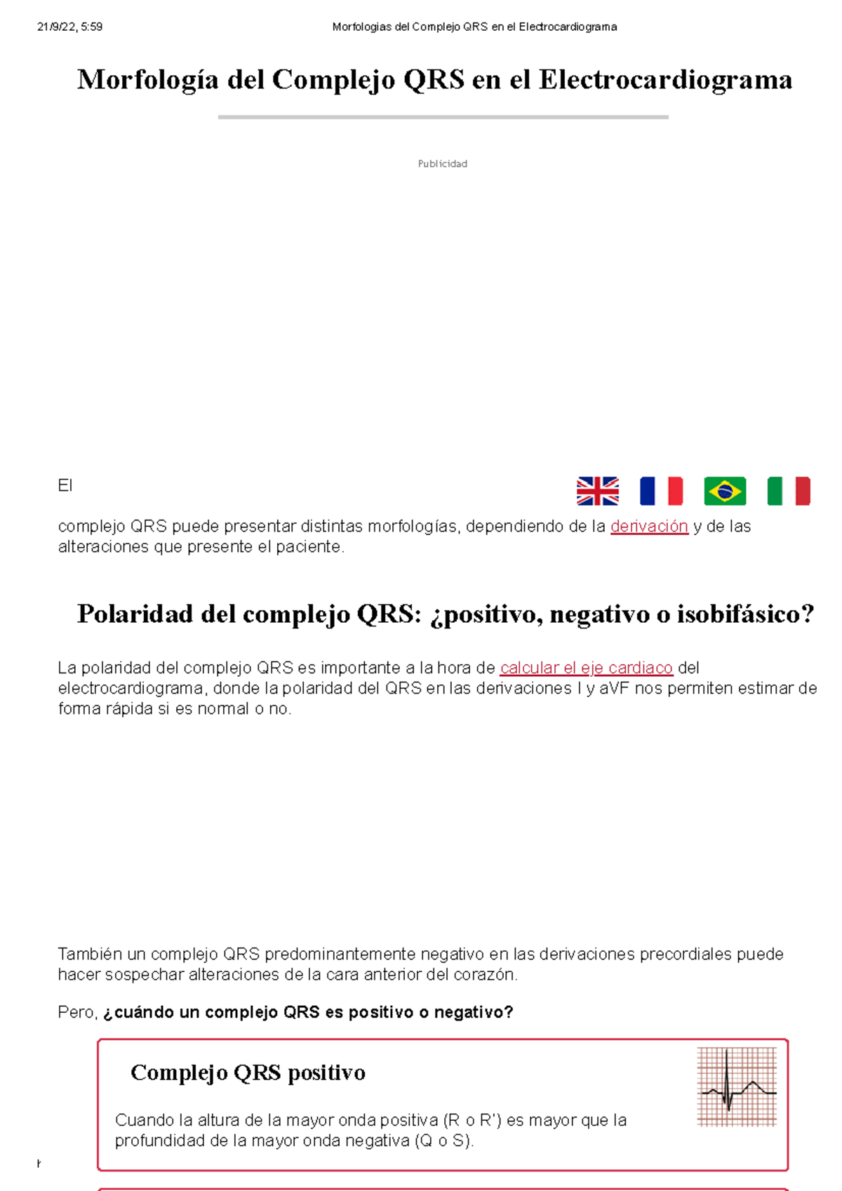 Morfologias del Complejo QRS en el Electrocardiograma - 21/9/22, 5:59 ...