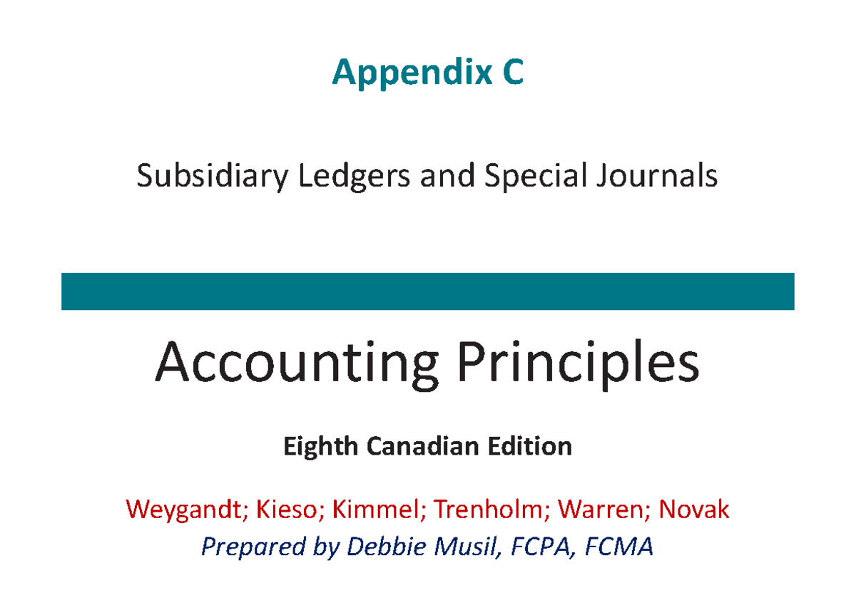 Ppt app c - Week 12 Appendix C PowerPoint slides - Appendix C ...