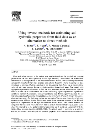 Accuracy assessment of the processed SRTM-based elevation data - Gorokhovich a,⁎ , A ...
