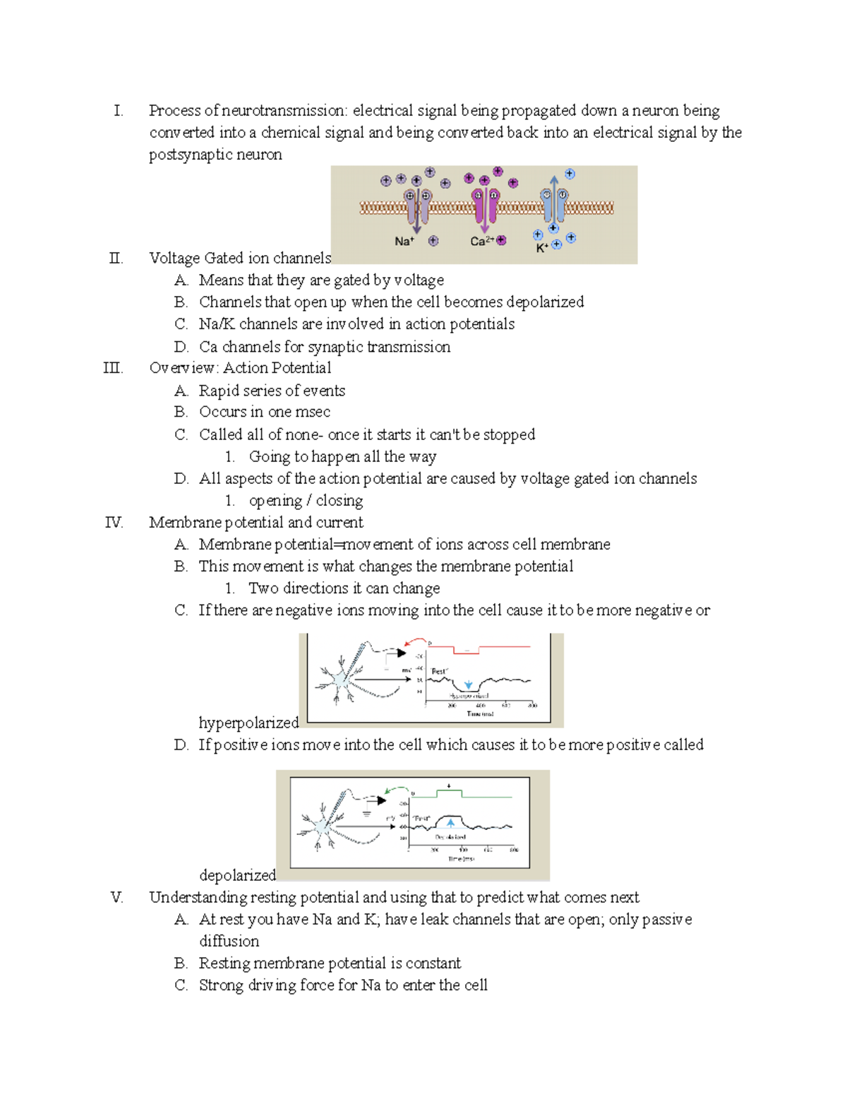 Lecture #4 - Debra Artim Lec Notes- Transport - I. Process of ...