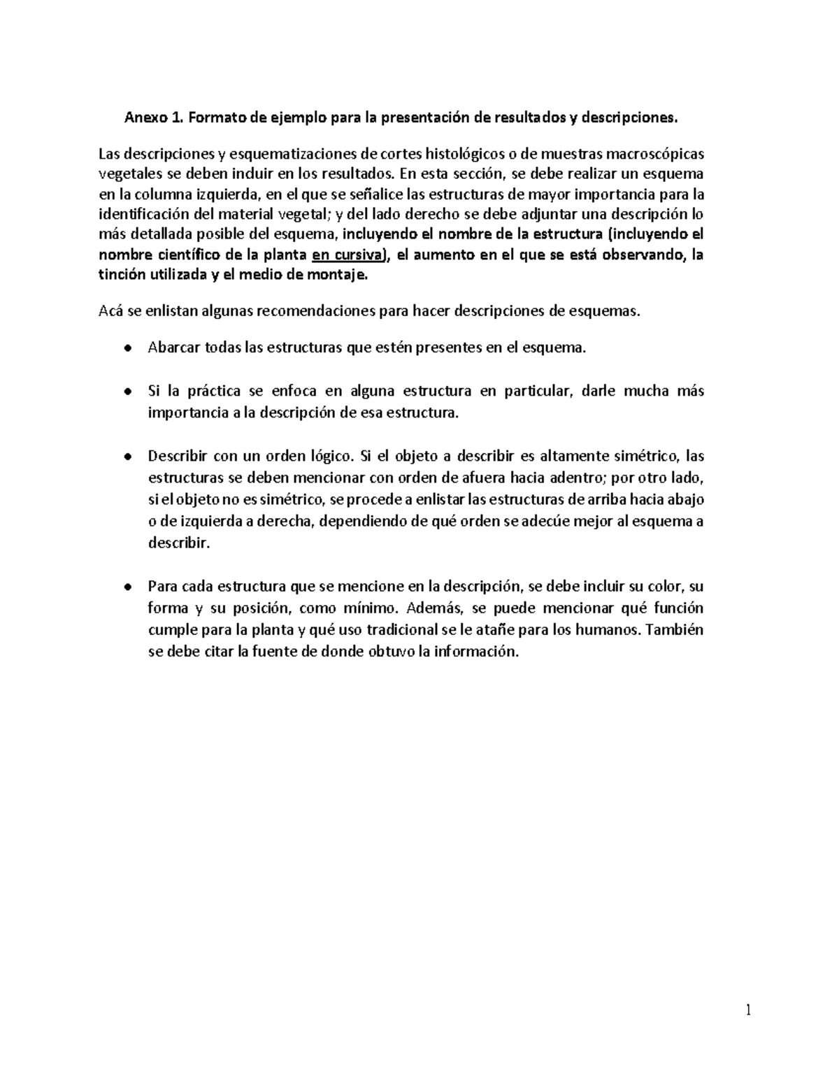 Anexos 1 y 2 240323 182824 - 1 Anexo 1. Formato de ejemplo para la presentación de resultados y ...