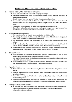 Revision Notes 7 - Deforestation in Tropical Rainforest - Deforestation ...