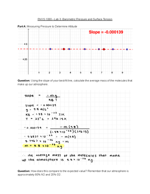 Phys 1080 Lab 3 Barometric Pressure and Surface Tension-2 - Phys*1080 ...