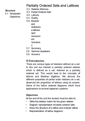 Discrete Mathematics - rings,fields and vector spaces - Structure 7 ...