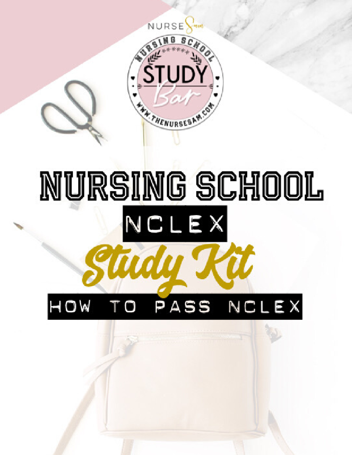 Nclex Study Kit Final - Nursing School NCLEX Study Kit: How To Pass ...