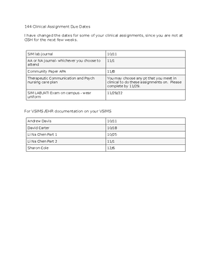 Elder 1st SIMS lab summary - SIMS lab summary Dale Mayman is a 51 years ...