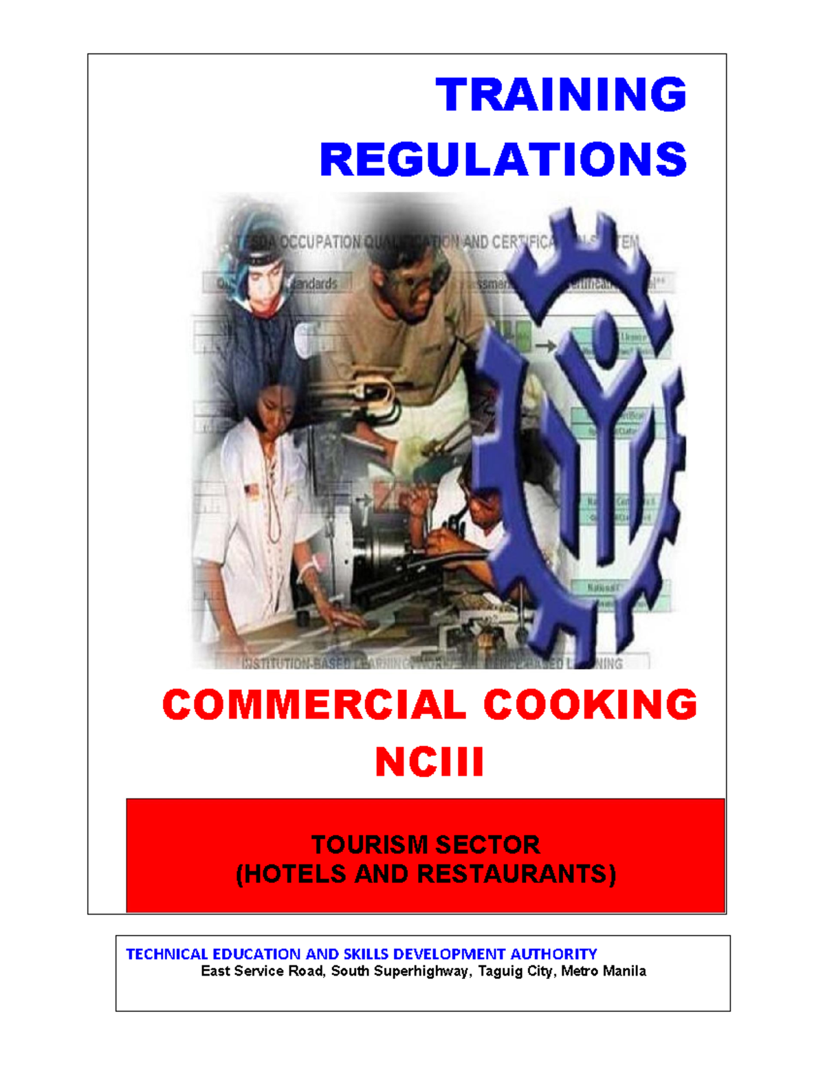 TR+Commercial+Cooking+NC+III - TRAINING REGULATIONS COMMERCIAL COOKING ...