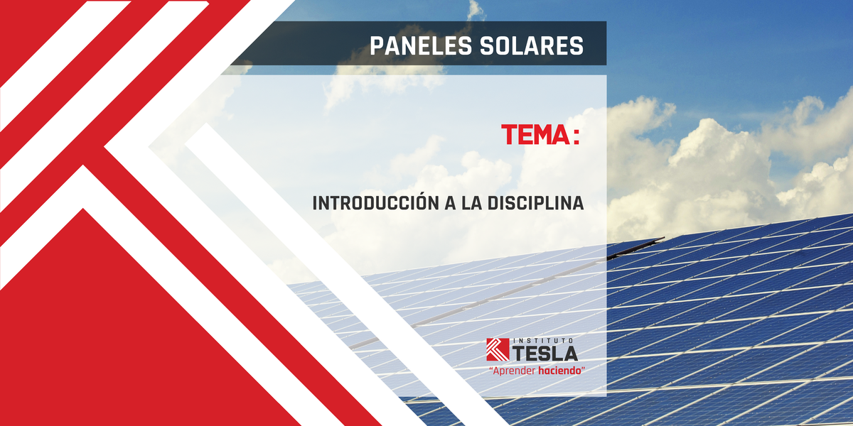 Paneles solares- Introducción Clase 1 - TEMA : PANELES SOLARES ...
