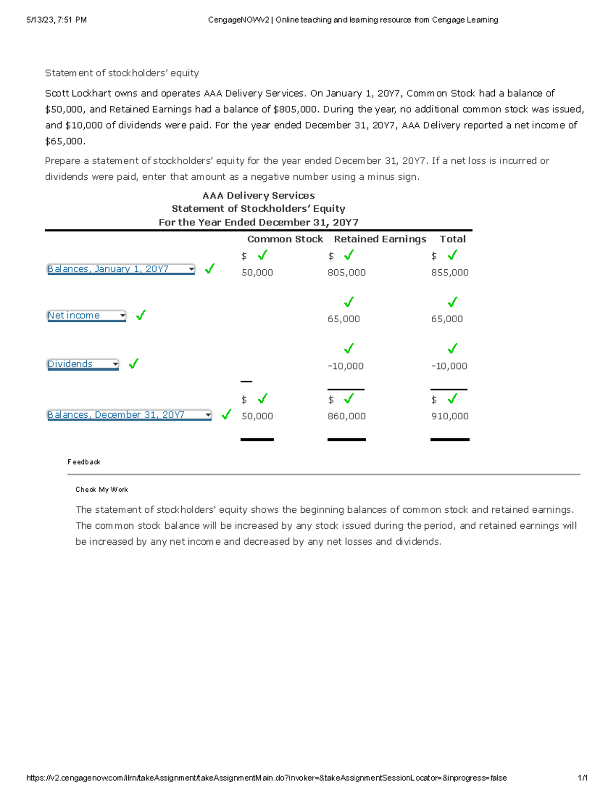 2-1 problem set Q3 - 5/13/23, 7:51 PM CengageNOWv2 | Online teaching ...