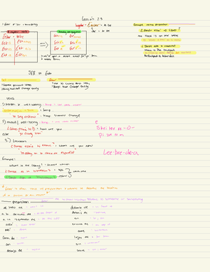 Spanish 3 - 3 (adjetivos possesives) 2 3) verbos que terminan en-ERb-1R ...