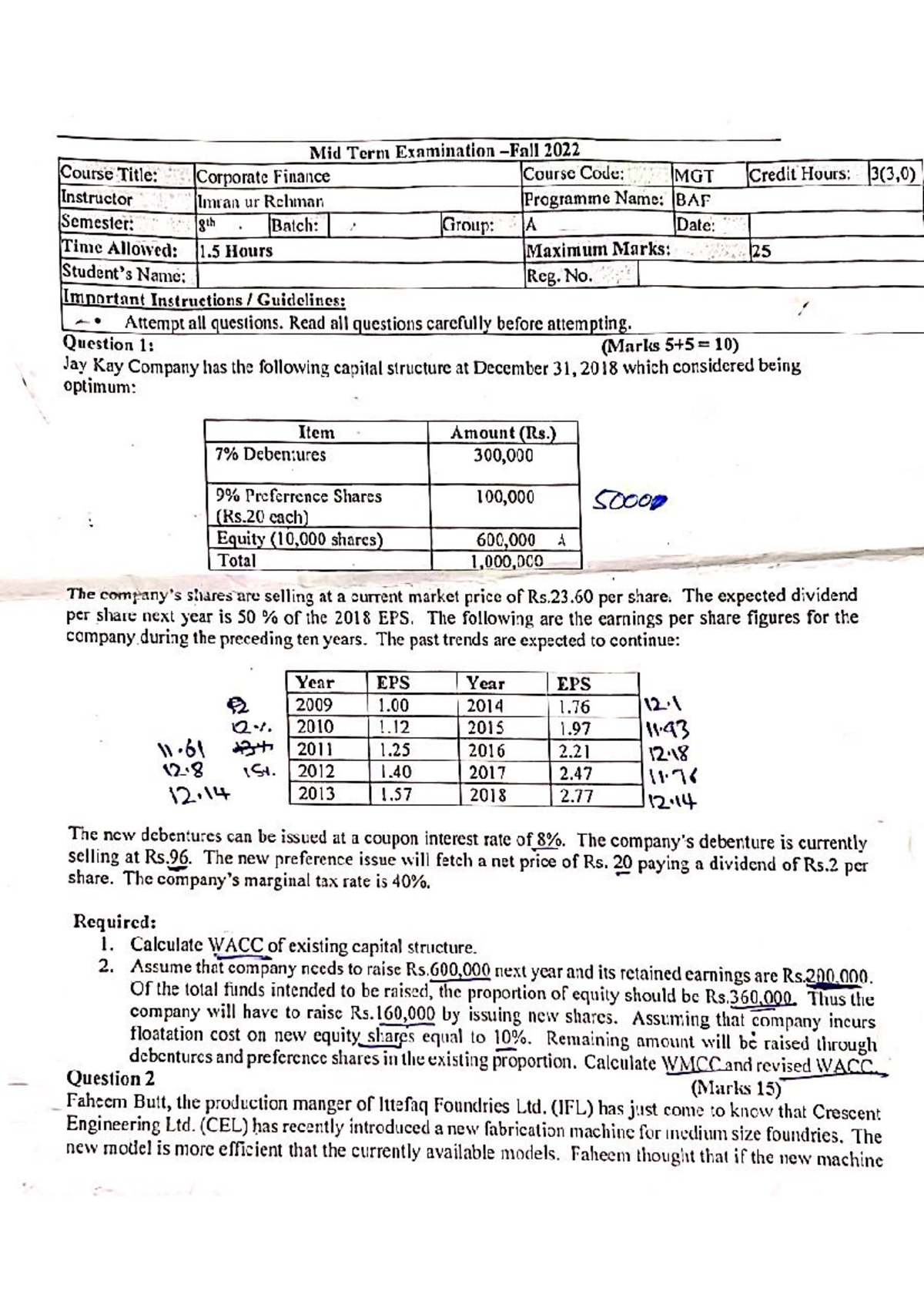 CF Mid - Contract Law II - Studocu