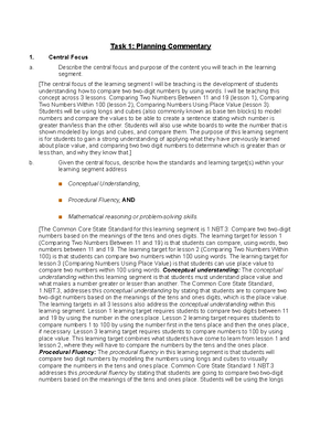 Task 3 - Assessment Commentary - Task 3 - Assessment Commentary 1 ...