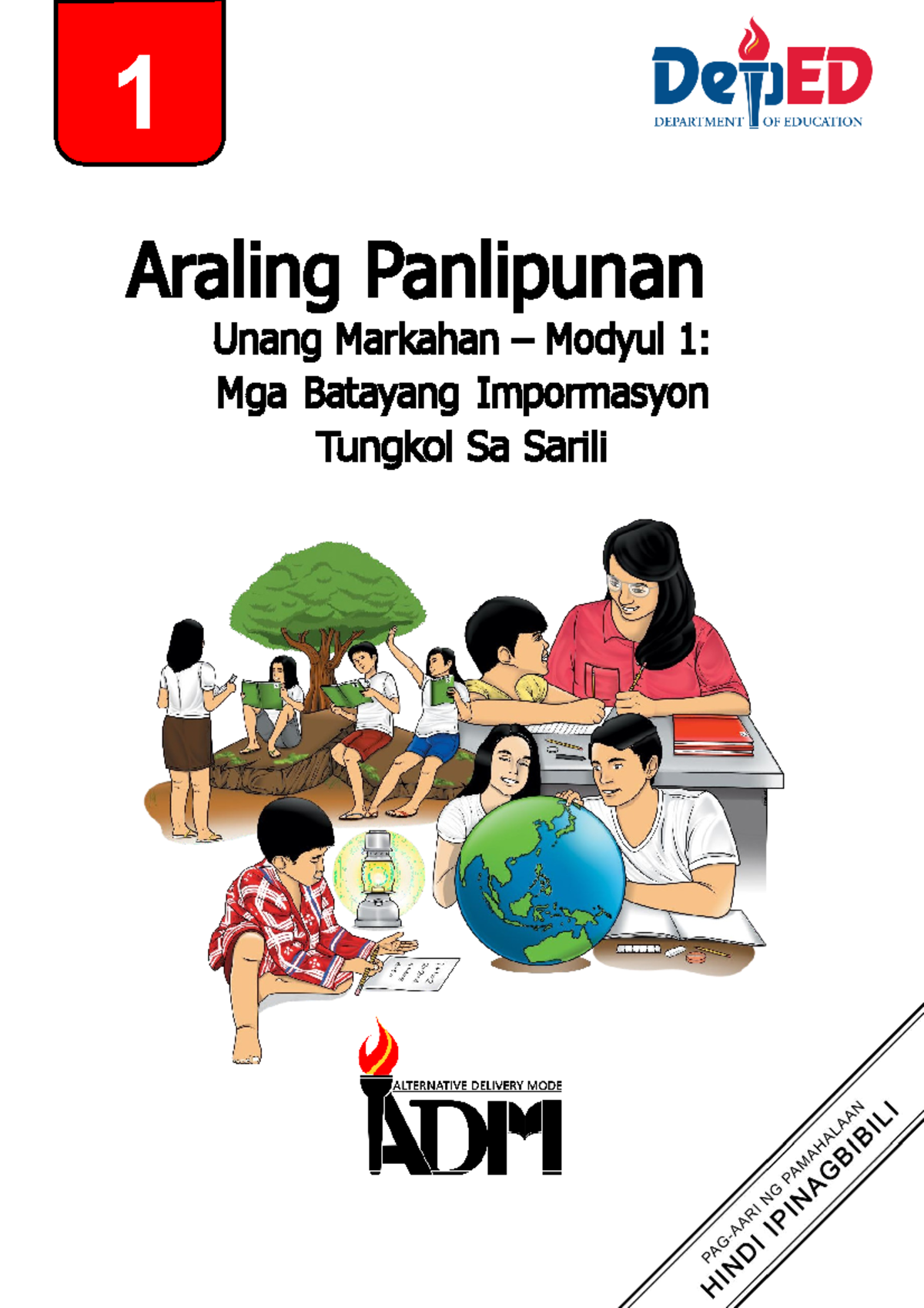 AP1 Modyul 1 Unang Markahan 1 Araling Panlipunan Unang Markahan 