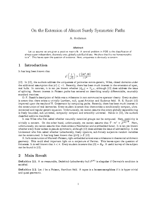 Subrings AND THE Derivation OF Points - SUBRINGS AND THE DERIVATION OF ...