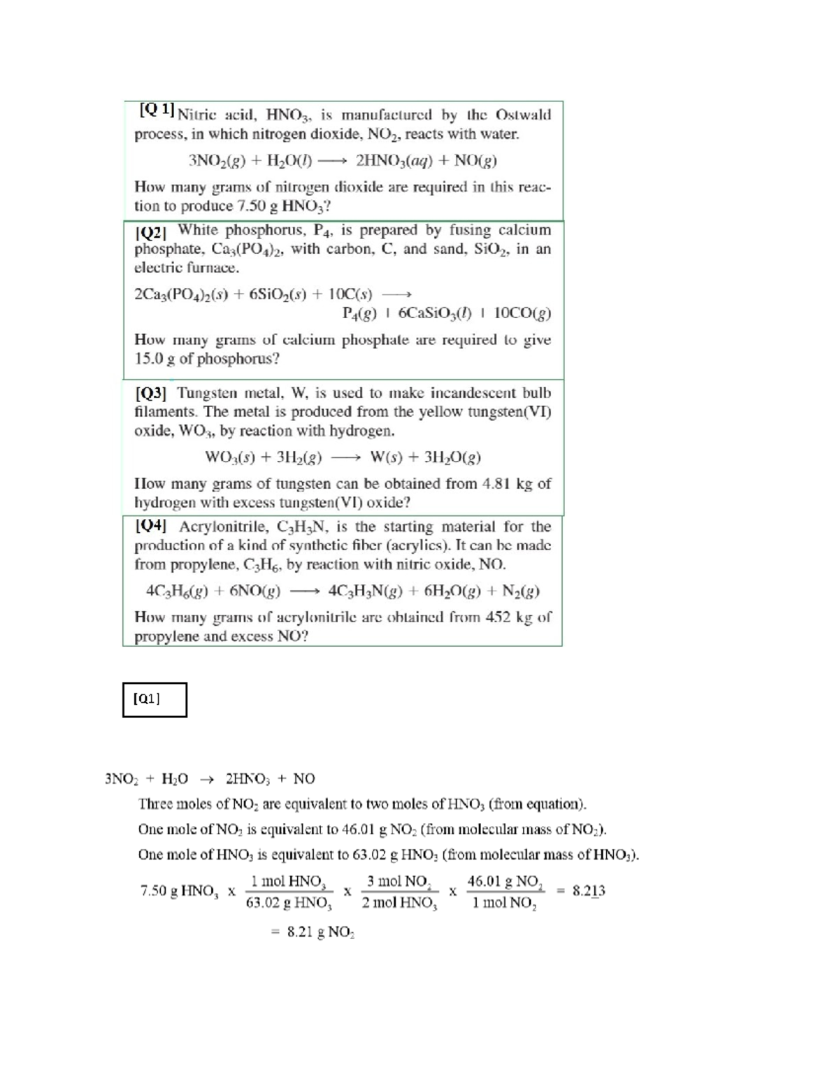 Chapter 3 (done) - CHEM 001A - [Q1] - Studocu