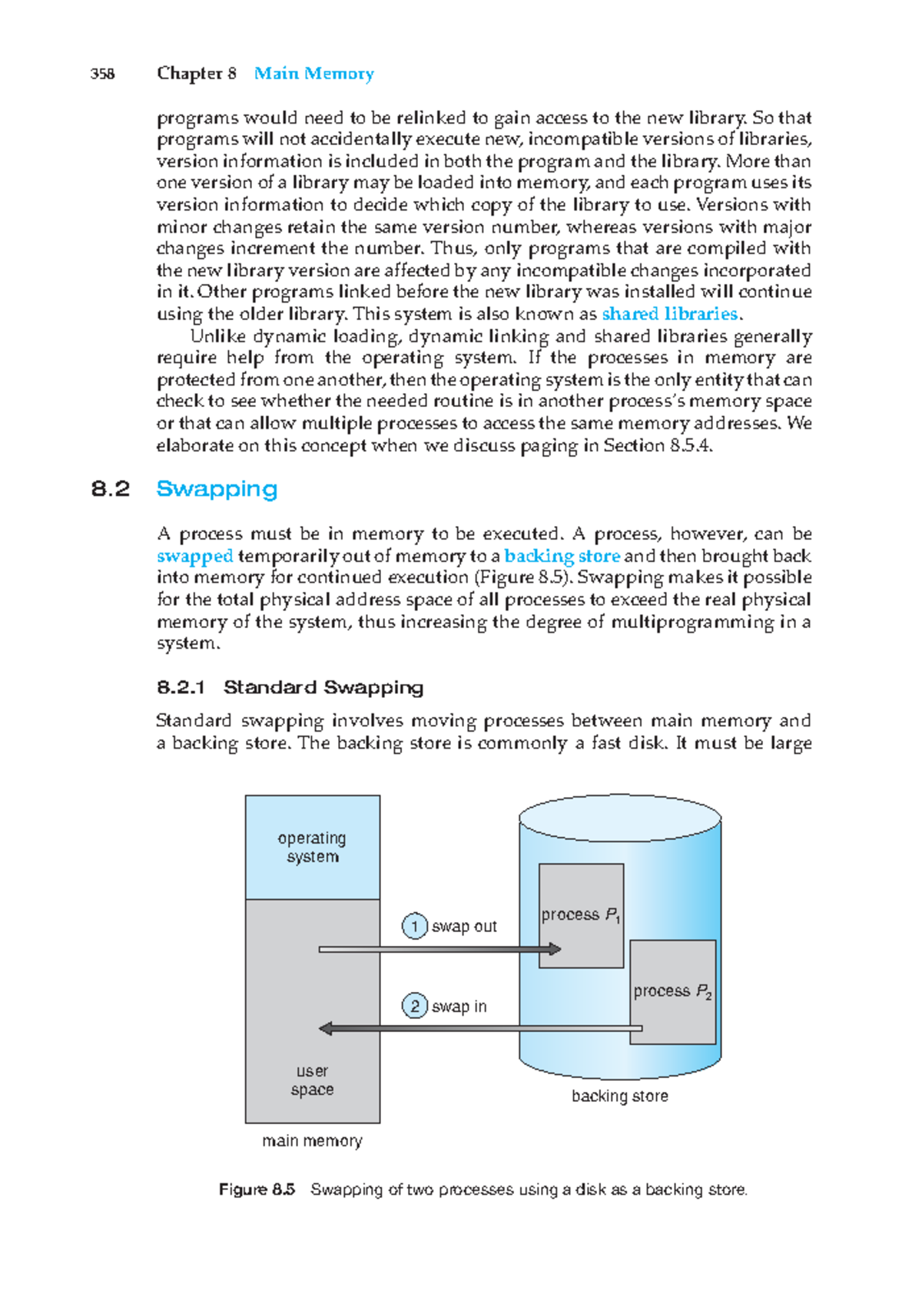 Book Abraham Silberschatz OS Concepts 3 - 358 Chapter 8 Main Memory ...