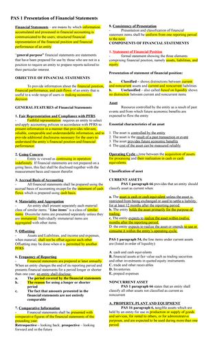PAS 27 - This about the Philippine Accounting Standards 27. The name of ...