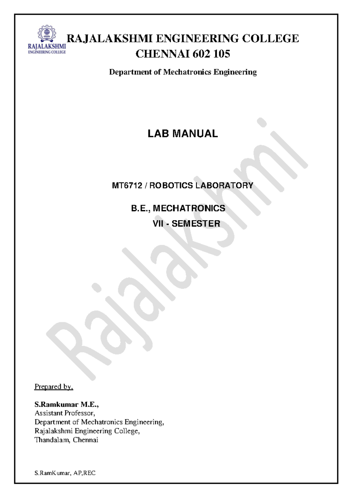 Robotics Lab Manual-MT6712-REC-Final - RAJALAKSHMI ENGINEERING COLLEGE ...