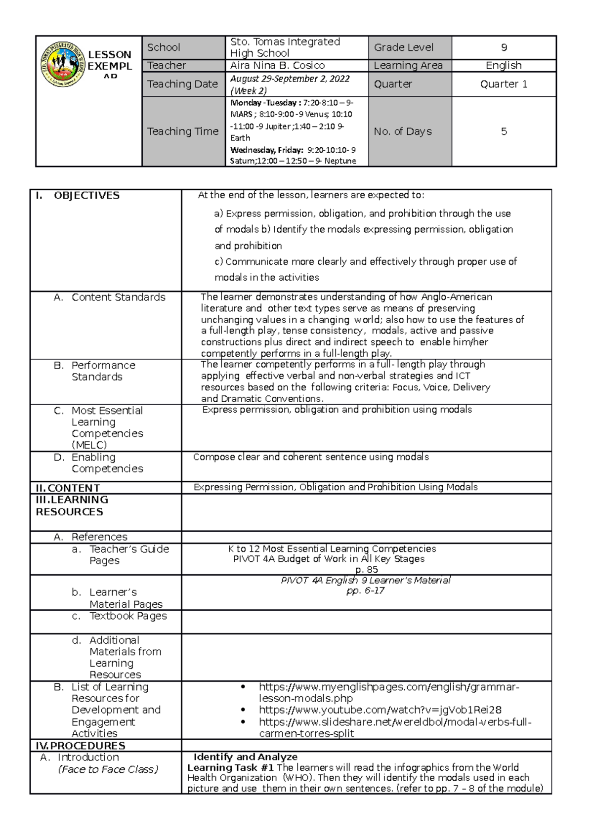 LE- Template - for compliance - Campus Journalism - LSPU - Studocu