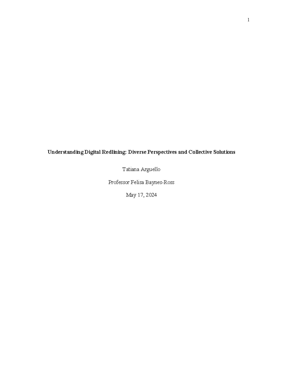 2-1 Assignment Journal Understanding Digital Redlining HW ...