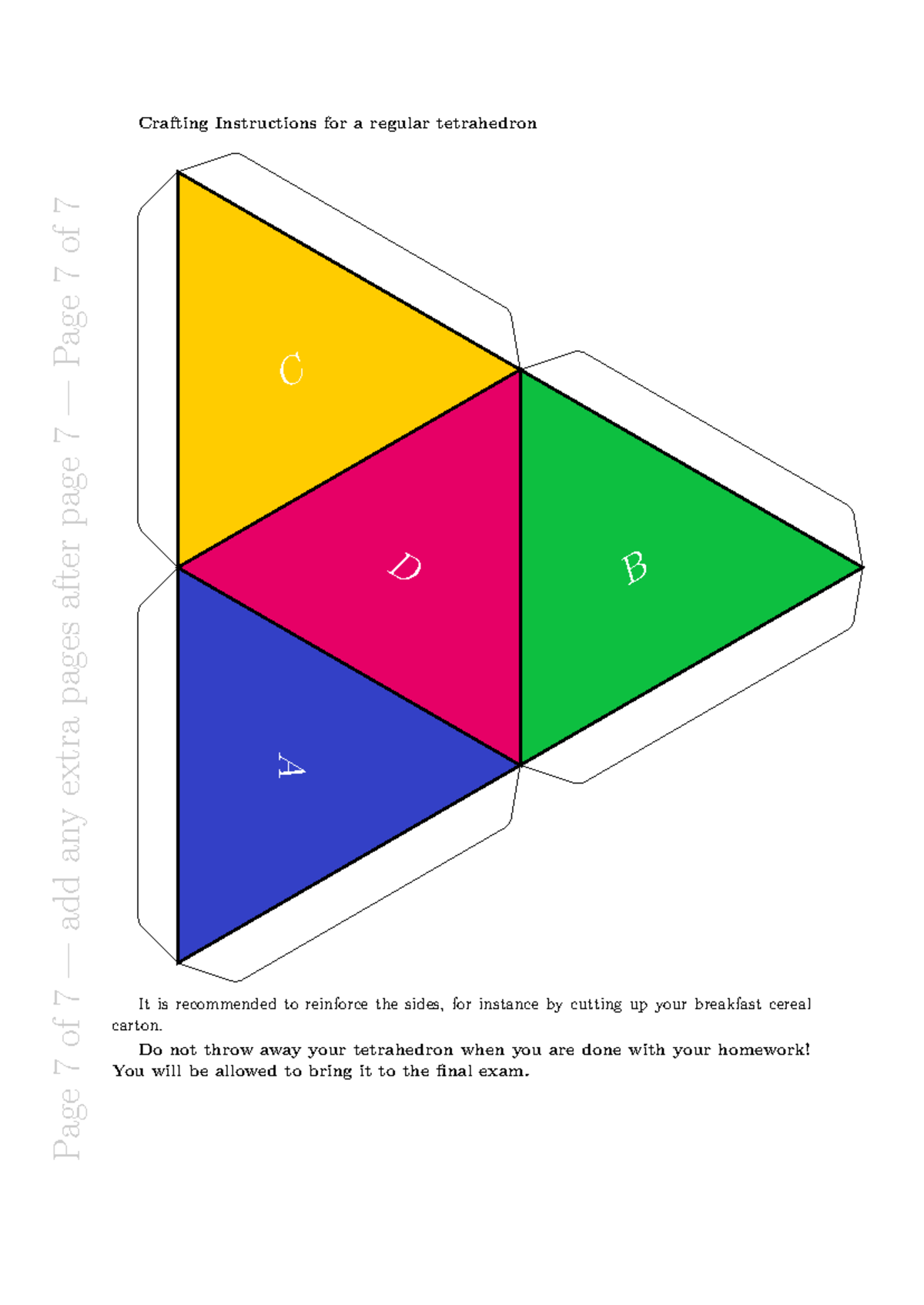 Assignment 4 S1 24 Mast10007 Page 7 Of 7 — Add Any Extra Pages After Page 7 — Page 7 Of 7