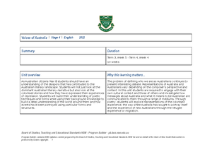 Stage 6 english advanced year 12 scope and sequence a - Sample Scope ...
