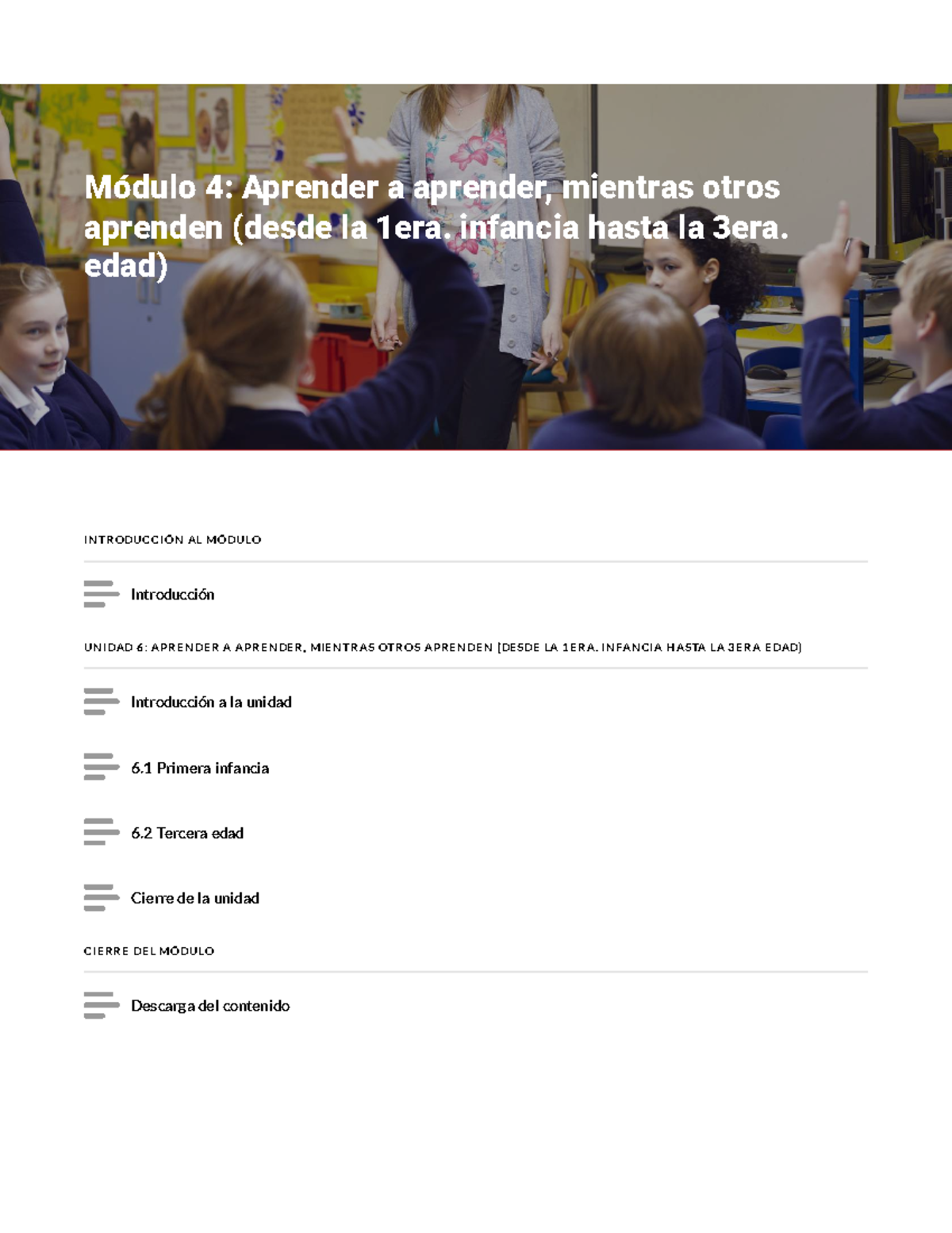 Modulo-4 - modulo - IN TR ODUCCIÓN AL MÓDULO UN IDAD 6: APR EN DER A ...