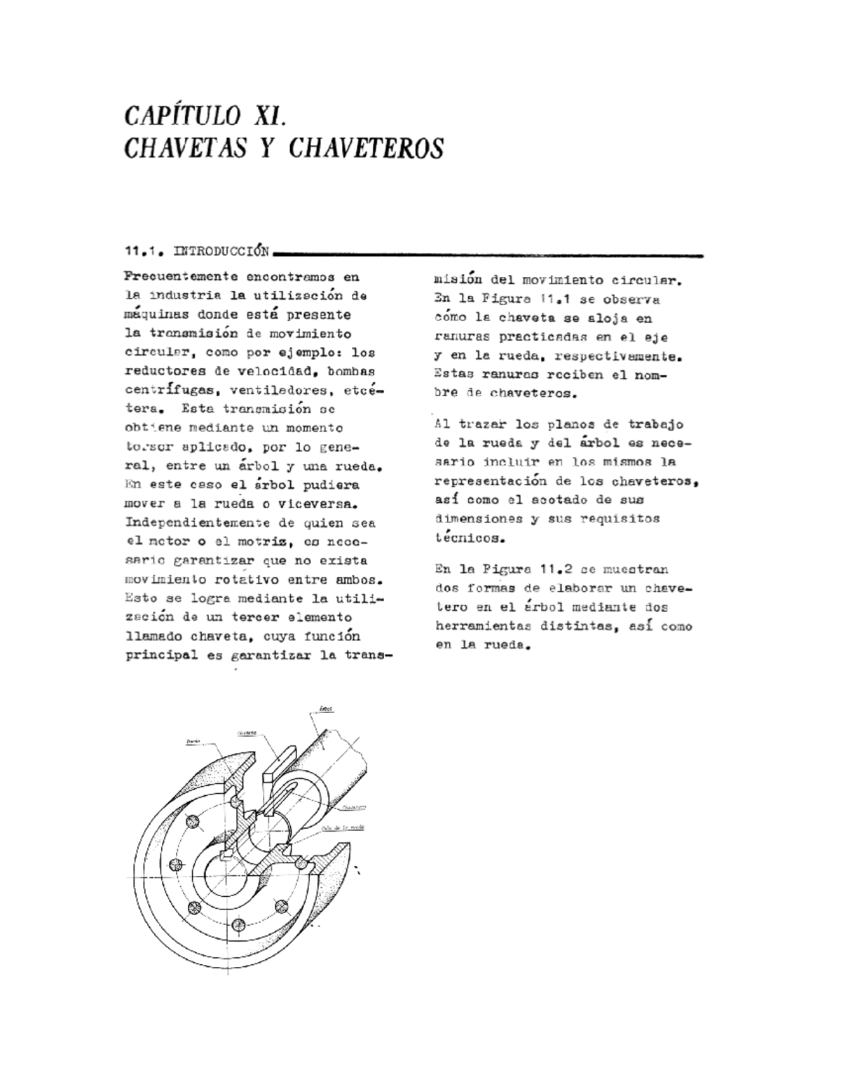 Chaveteros y Chavetas Dibujo para ingenieros TOMO 2 - Dibujo técnico 2 ...