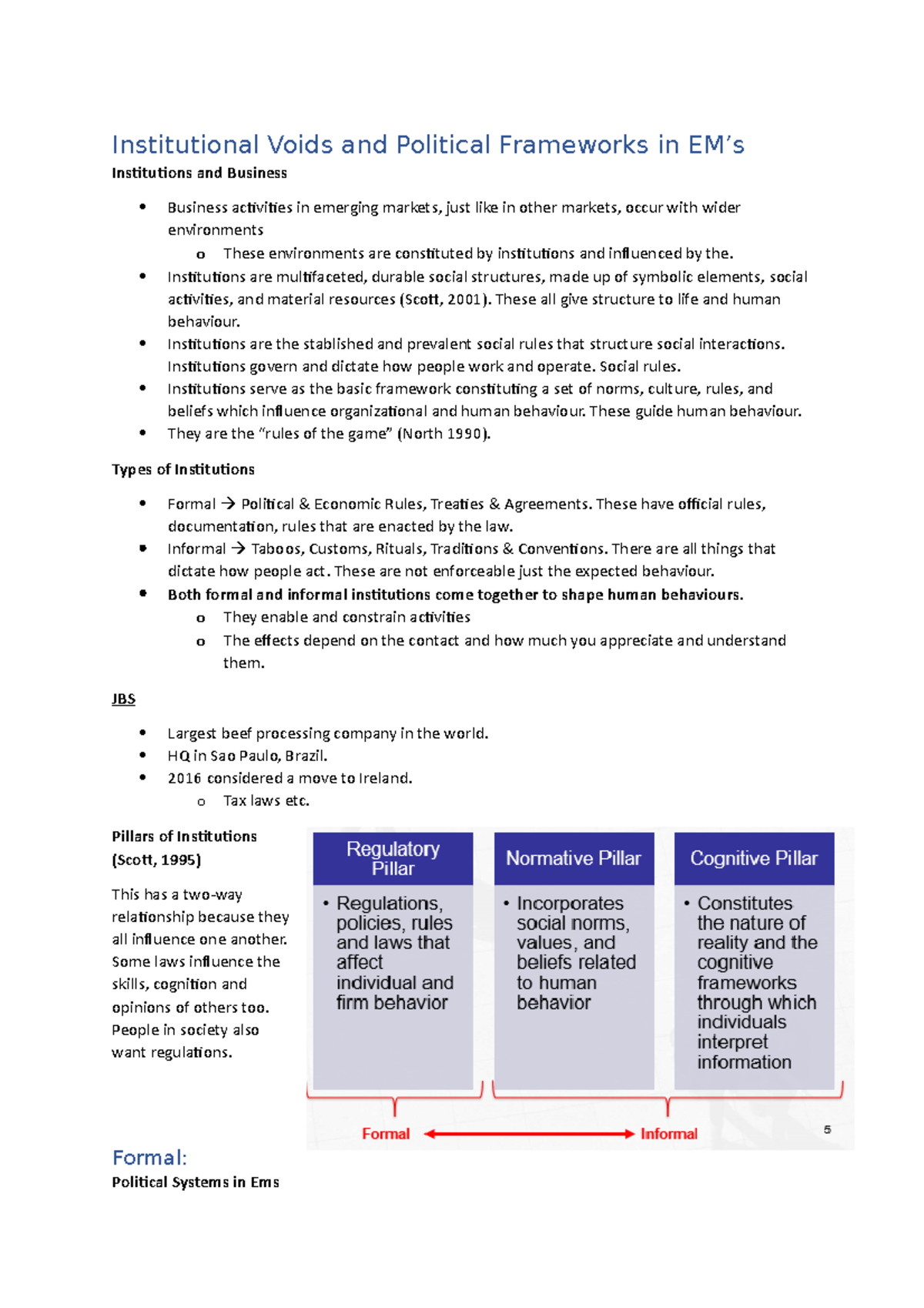 2. Institutional Voids and Political Frameworks in EM - Institutional ...