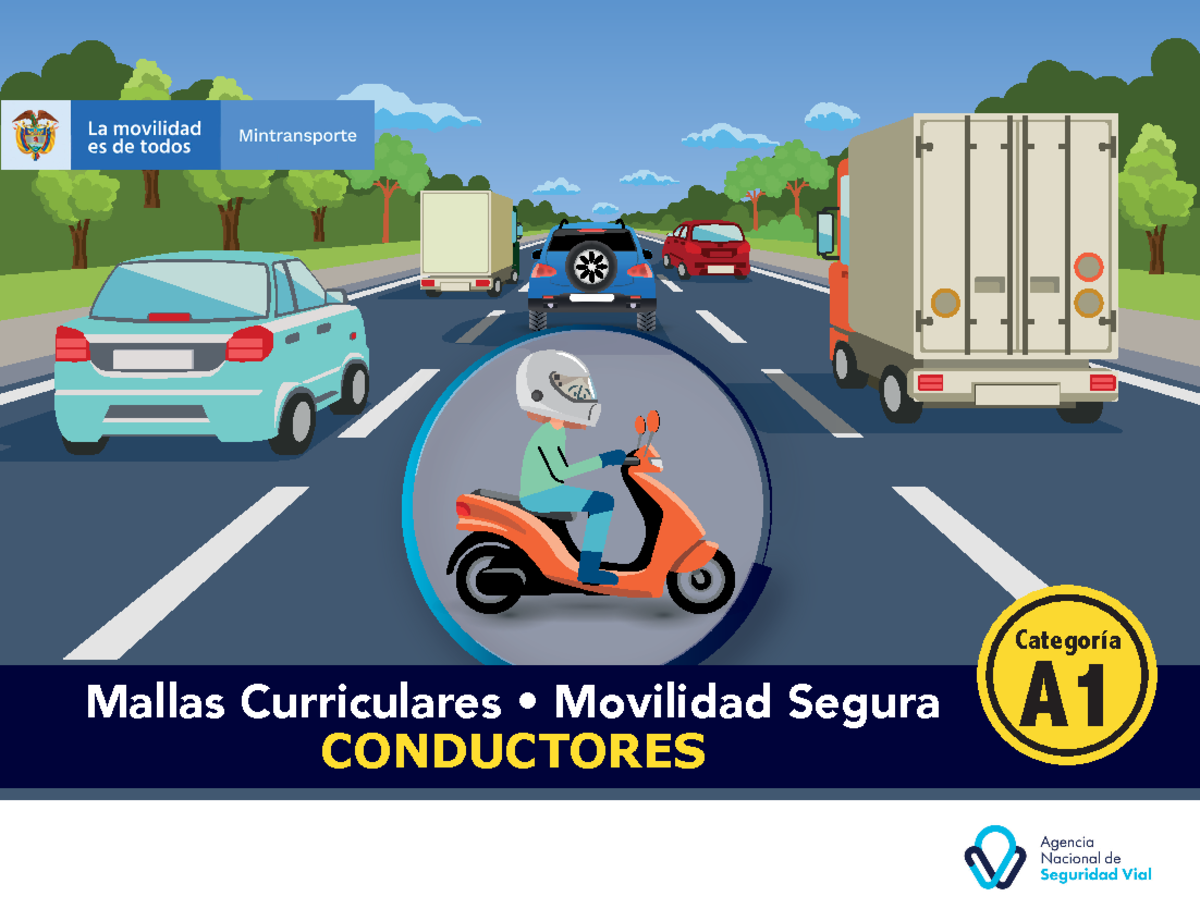 Malla Conductores A1 - seguridad vial - Mallas Curriculares Movilidad ...