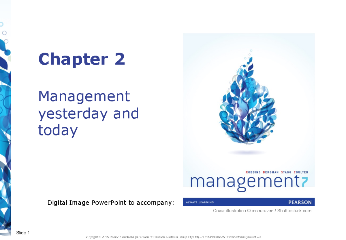 2. Management yesterday and today-1 - Slide 1 Digital Image PowerPoint ...