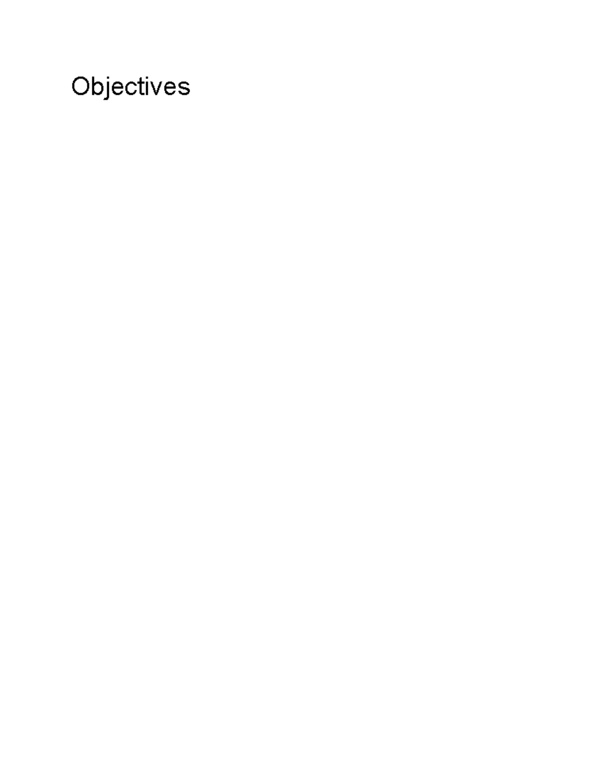 Module 2 Immunity, Inflammation, Infection - Objectives Module 2 ...