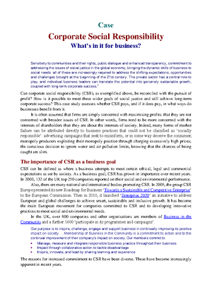 Case - Legal Structure - case study - Case The Legal Structure of Firms ...