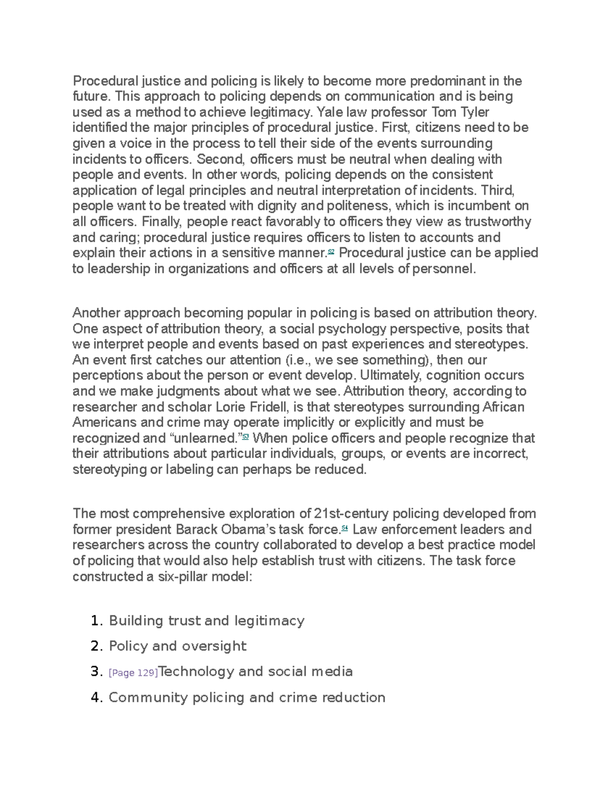 CJ 44 - CJ Work For the Introduction to Criminal Justice Class ...