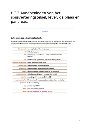 Aandoeningen aan de lever, galblaas en pancreas - De lever: speelt een ...