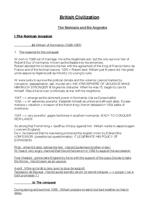 british civilization summary