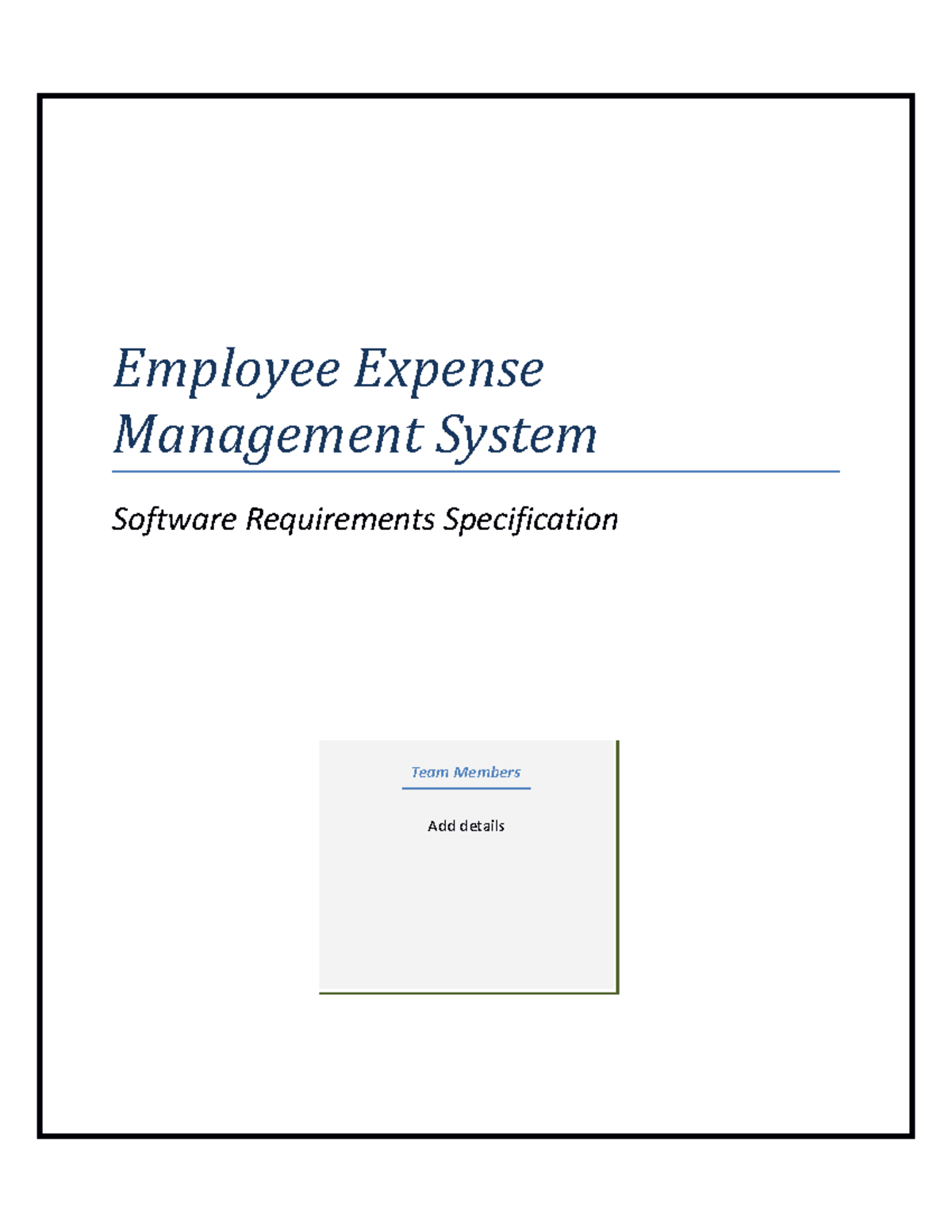 270951651 Employee Expense Management System - Employee Expense ...