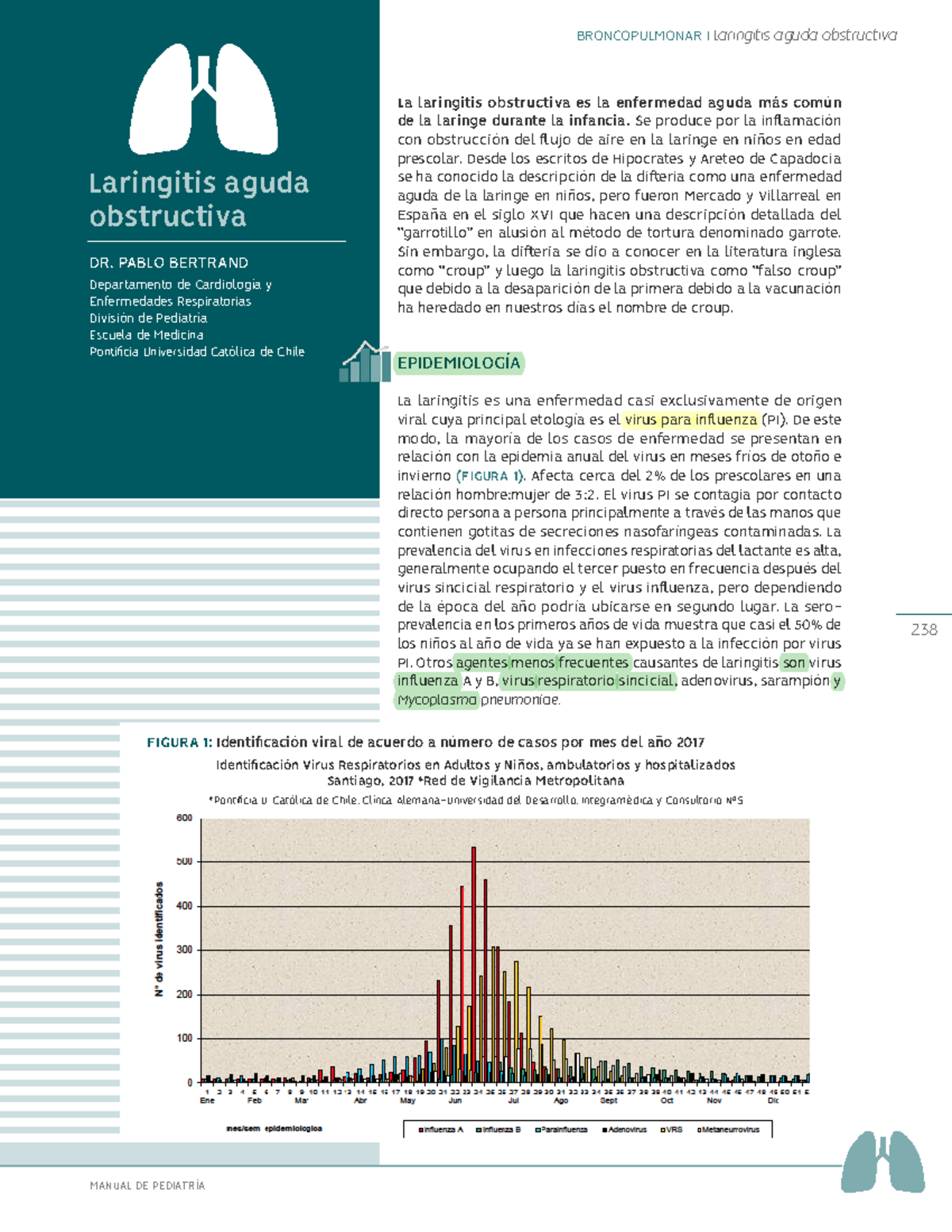 Crup - pediatria - 238 Laringitis aguda obstructiva DR. PABLO BERTRAND ...