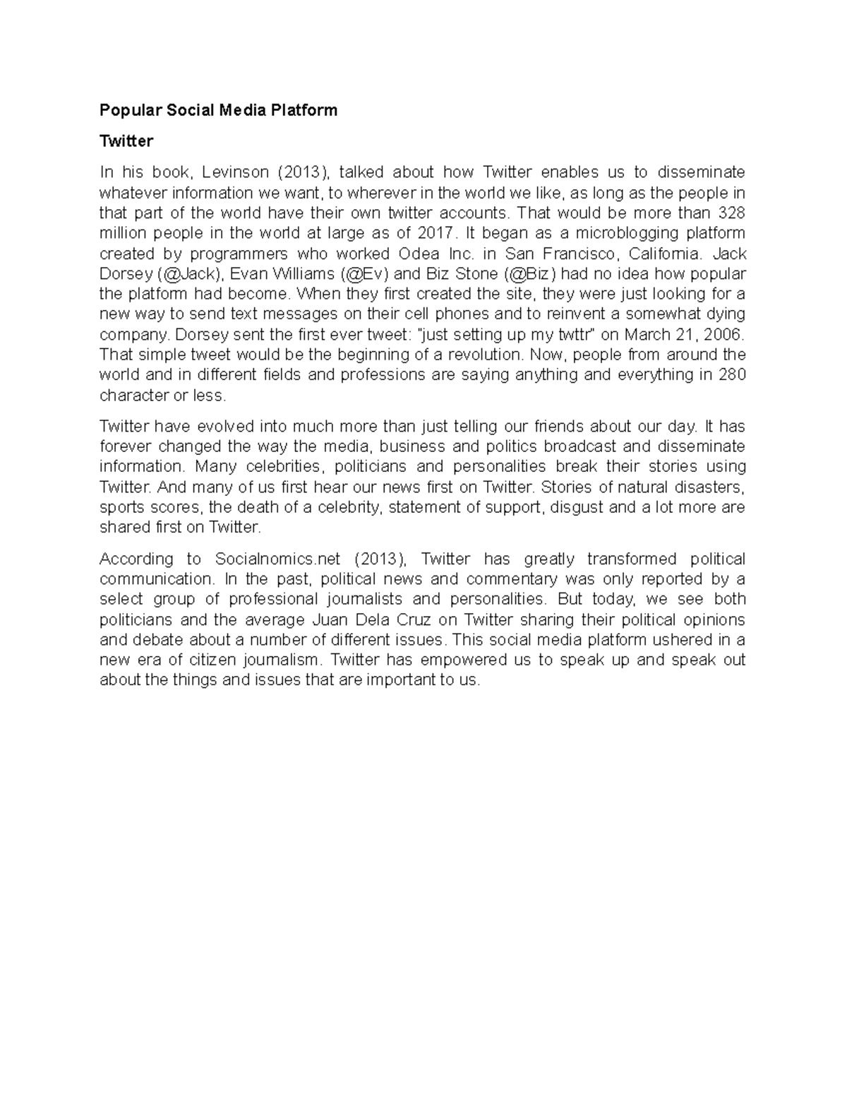 Popular Social Media Platform Twitter - Popular Social Media Platform ...