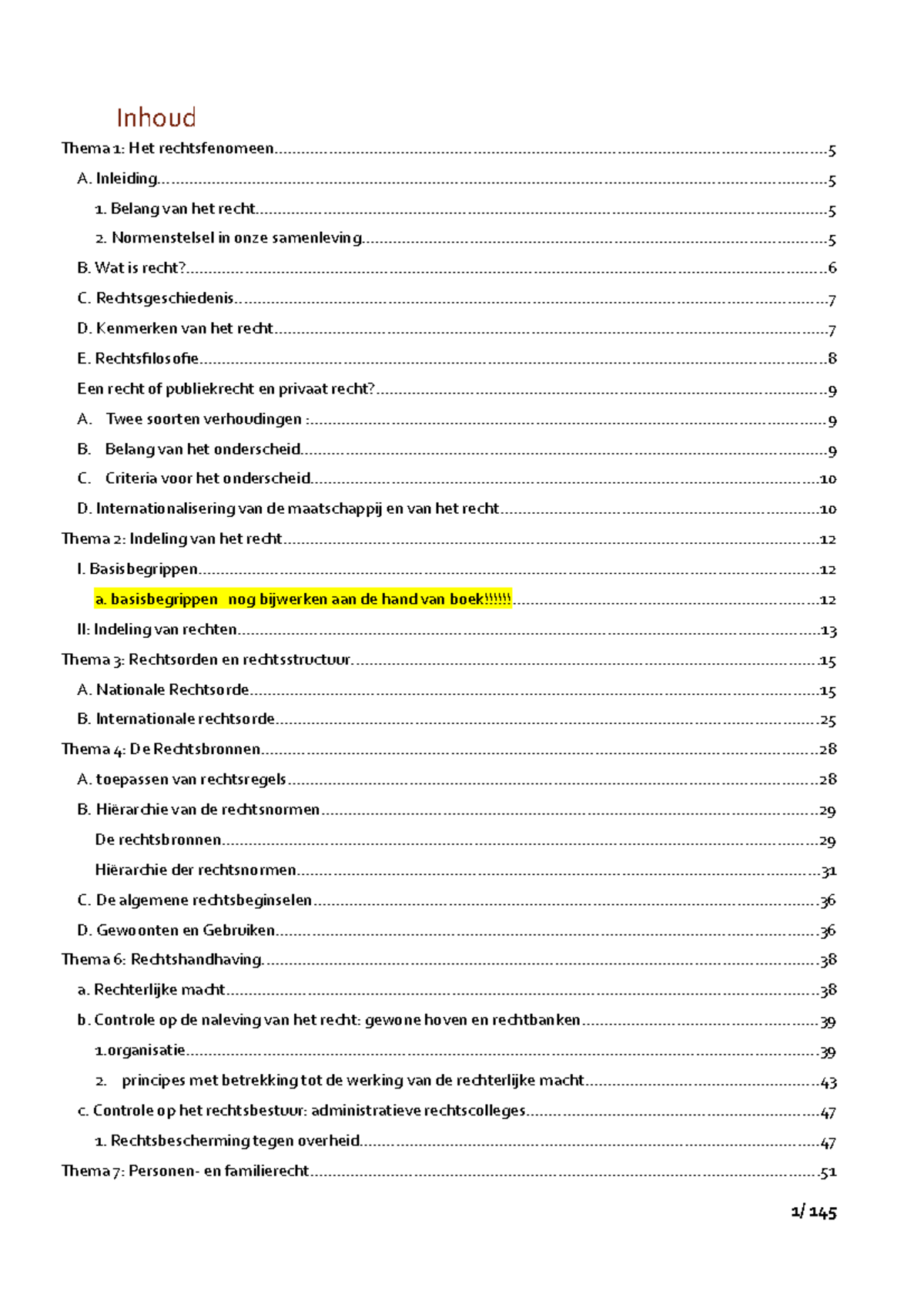 Samenvatting - compleet - Inhoud Thema 1: Het - Studocu