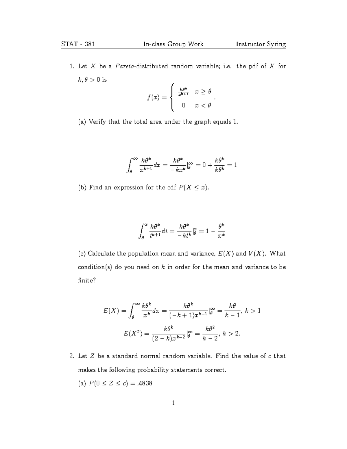 STAT - 381 In-class Group Work 2 solutions - STAT 381 Group Work ...
