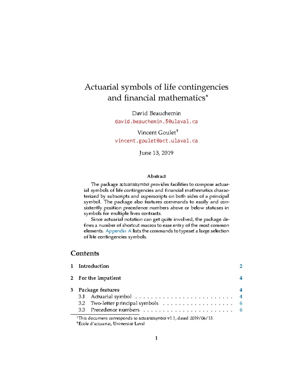 actuarialsymbol webnote 1 - Actuarial symbols of life contingencies and ...